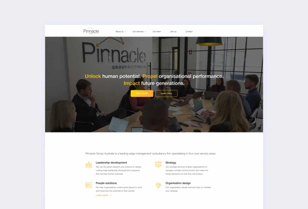 Portfolio: Pinnacle Group | SGD