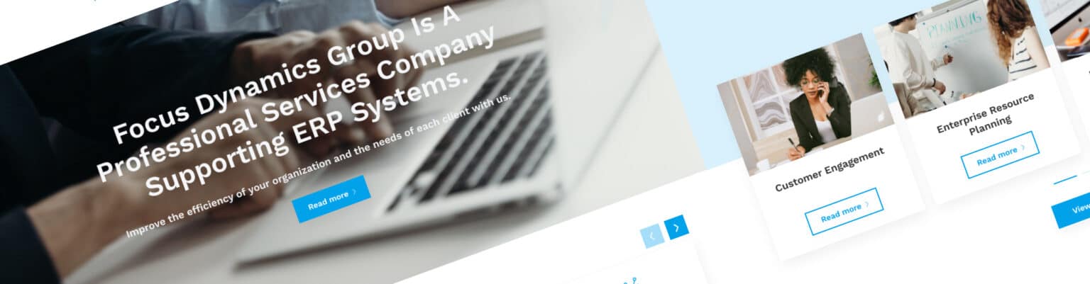 Focus Dynamics Corporate Website – SGD AU