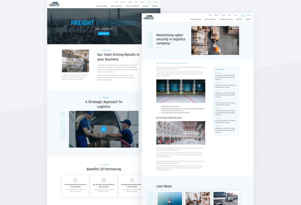 Logifix Freight Solutions Logistics Site