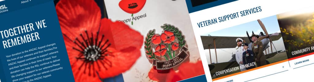 RSL Victoria Website Portfolio – SGD Team