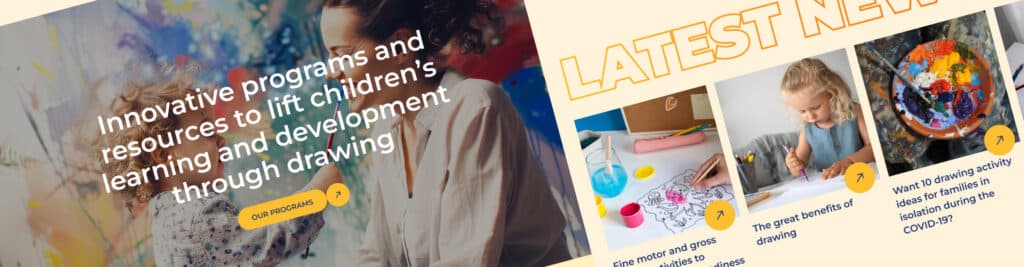 Squiggle Kids Portfolio | SGD Web Design AU