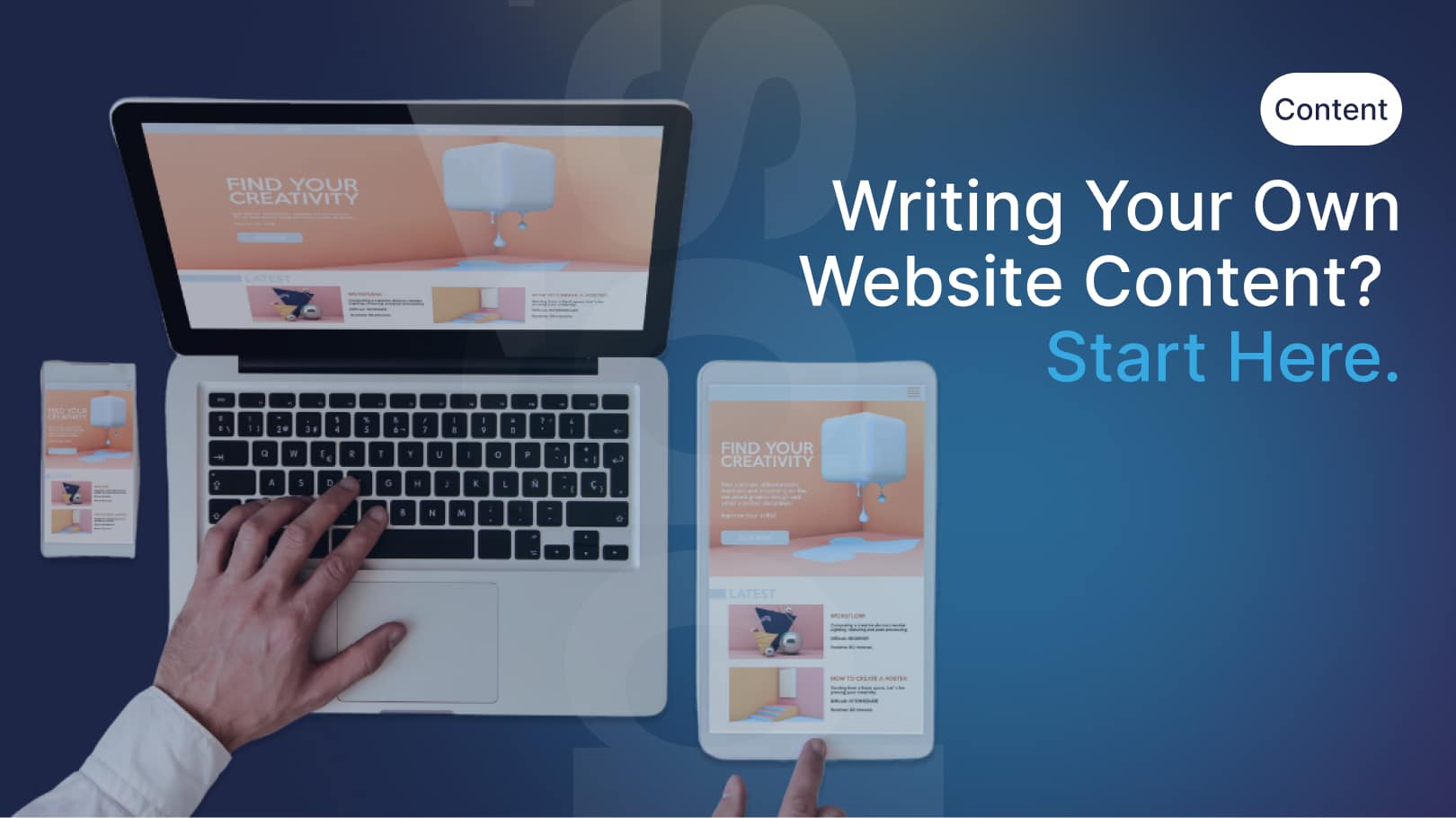 Writing Your Own Website Content? Start Here | SGD