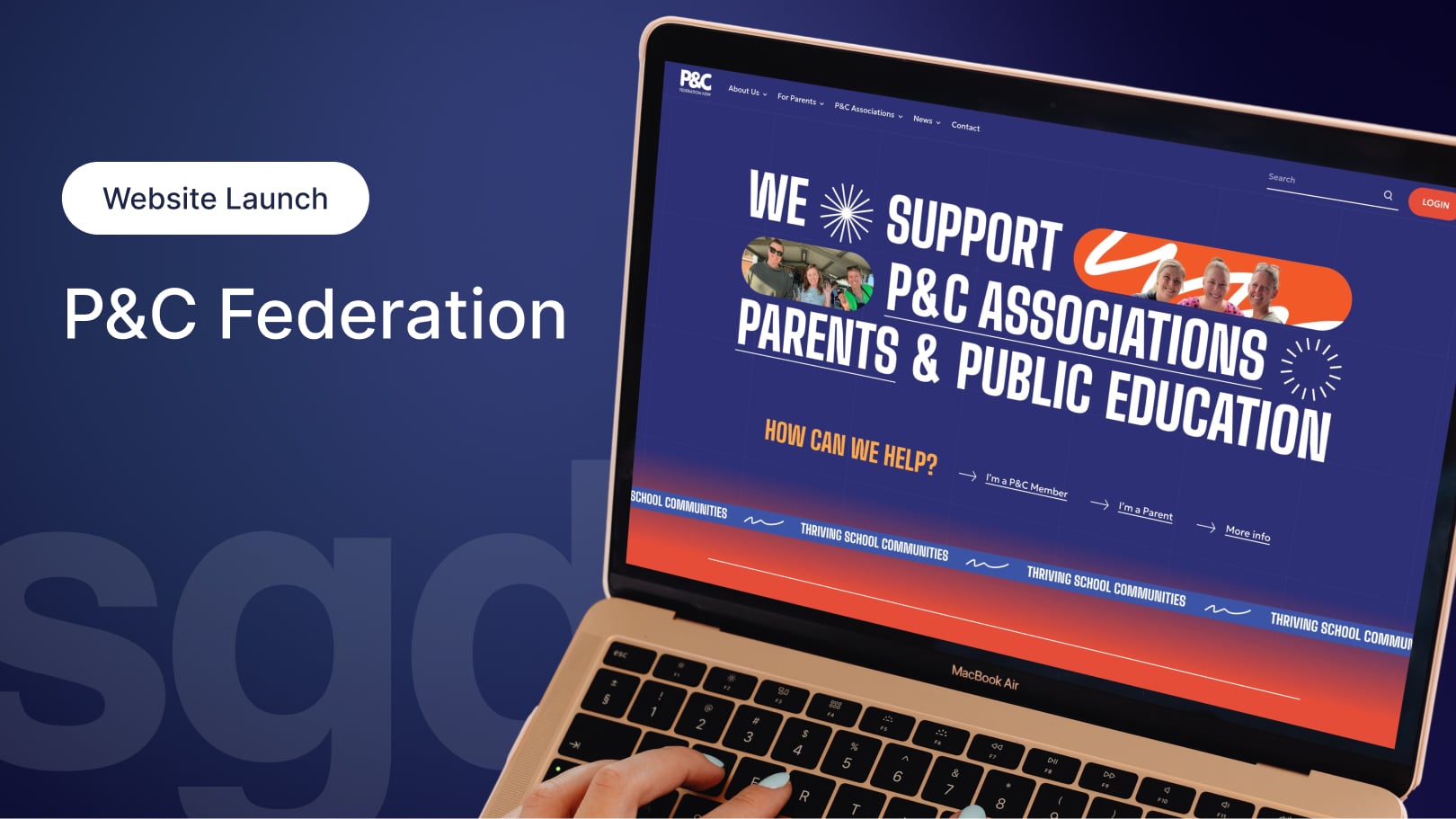 Website Launch: P&C Federation | SGD