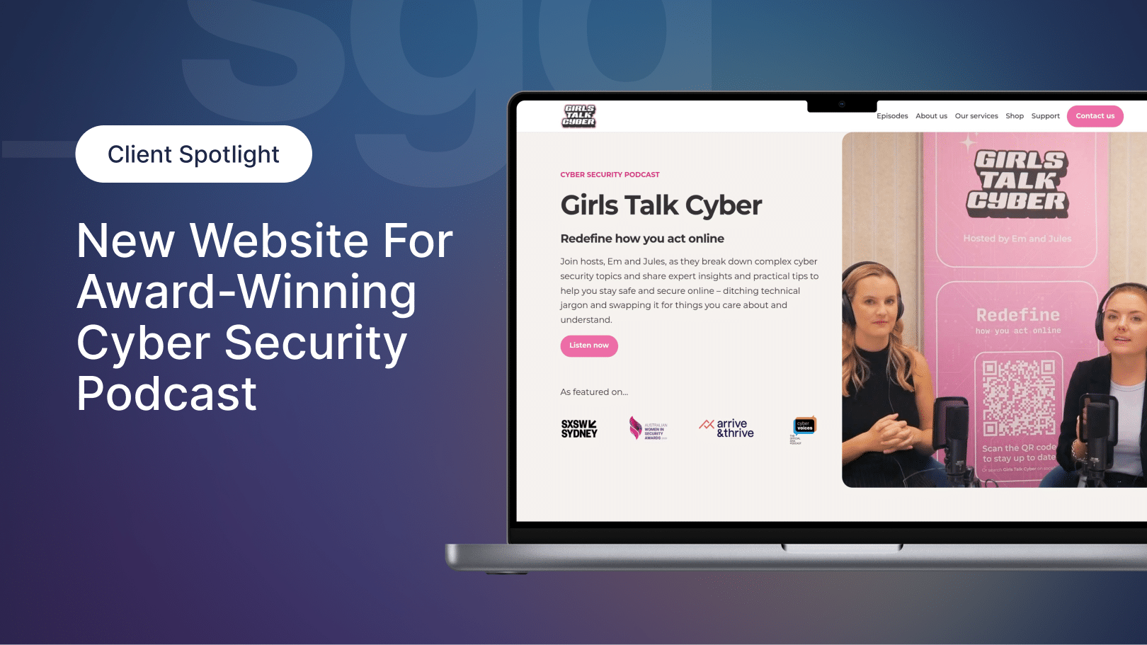 New Website for Award-Winning Cyber Security Podcast | SGD